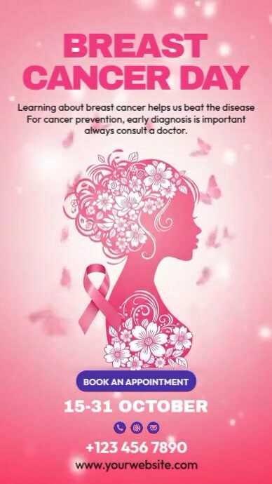 Breast Cancer Awareness Month Template | PosterMyWall