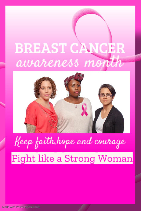 Breast Cancer Awareness Month Template | PosterMyWall