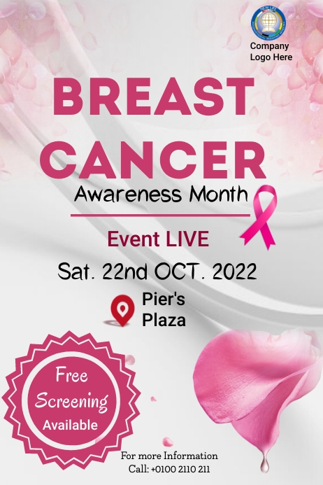 Breast Cancer Awareness Month Event Template | PosterMyWall