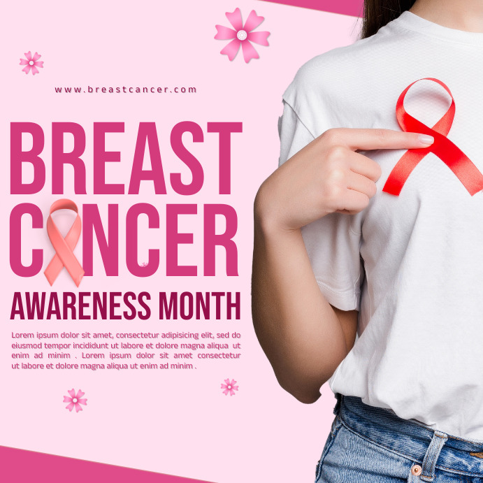 Breast Cancer Awareness Month - Instagram Pos Template | PosterMyWall