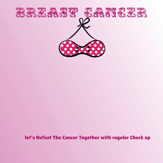 breast cancer awareness month instagram post Template | PosterMyWall