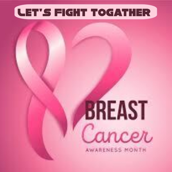 breast cancer awareness month instagram post Template | PosterMyWall