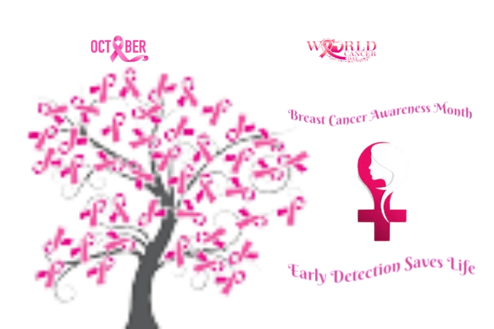 breast cancer awareness month poster (4) Template | PosterMyWall