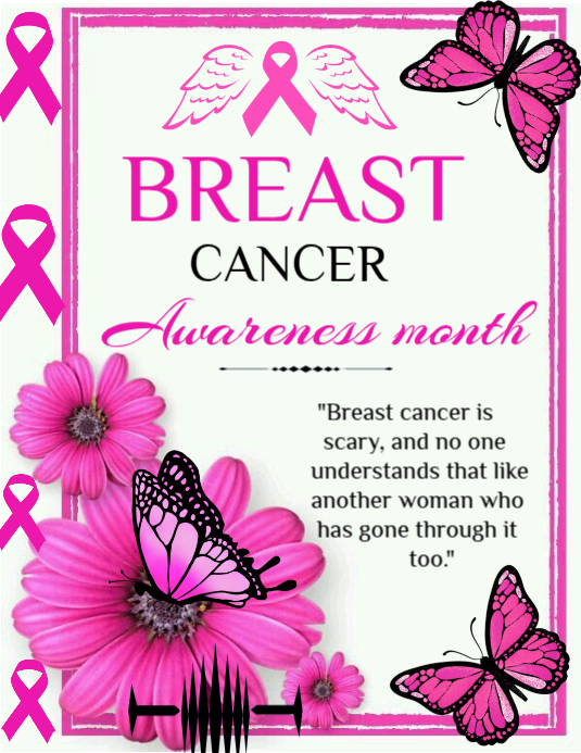 Breast cancer awareness month template 2025 | PosterMyWall