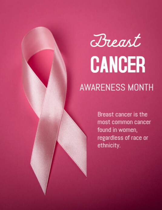 Breast cancer awareness month template 2025 | PosterMyWall