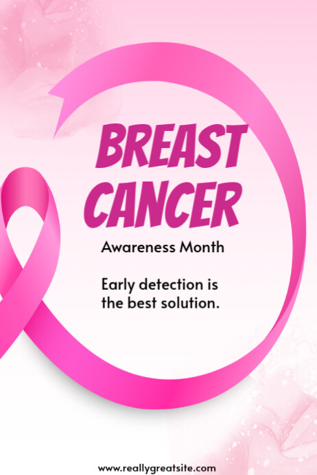 Breast cancer awareness month template 2025 | PosterMyWall