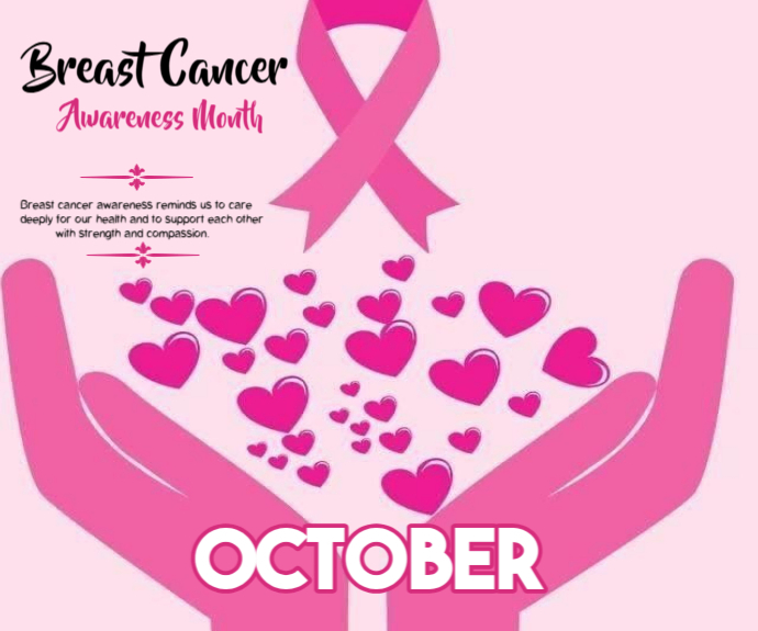 Breast Cancer awareness month template 2025 | PosterMyWall