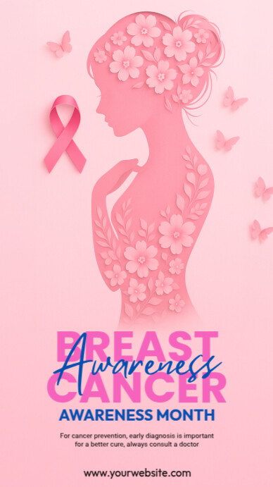 Breast Cancer Awareness Month Template | PosterMyWall
