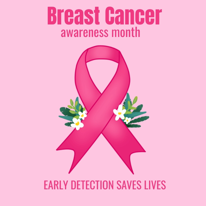 Breast Cancer Awareness Poster Template | PosterMyWall
