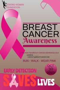 breast cancer banner (34) Template | PosterMyWall