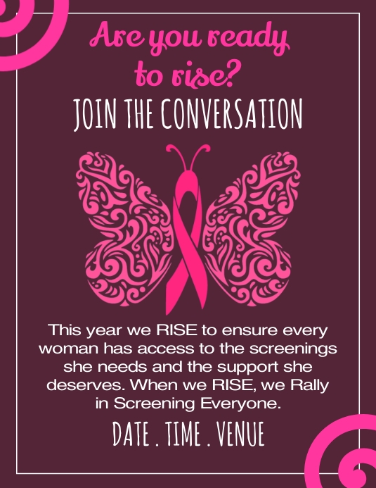 Copy of Breast Cancer Conference | PosterMyWall