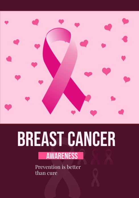Breast Cancer Template | PosterMyWall