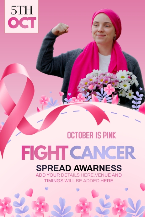 BREAST CANCER Template | PosterMyWall