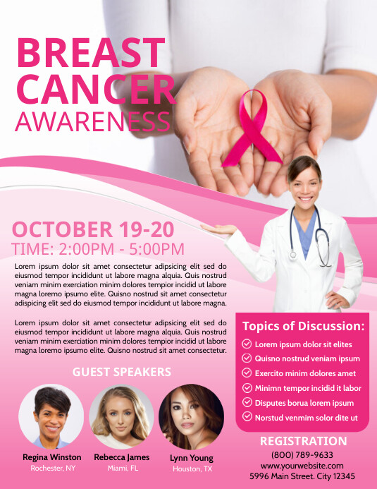Copy of Breast Cancer | PosterMyWall
