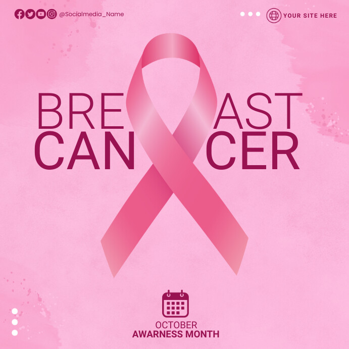 BREAST CANCER Template | PosterMyWall