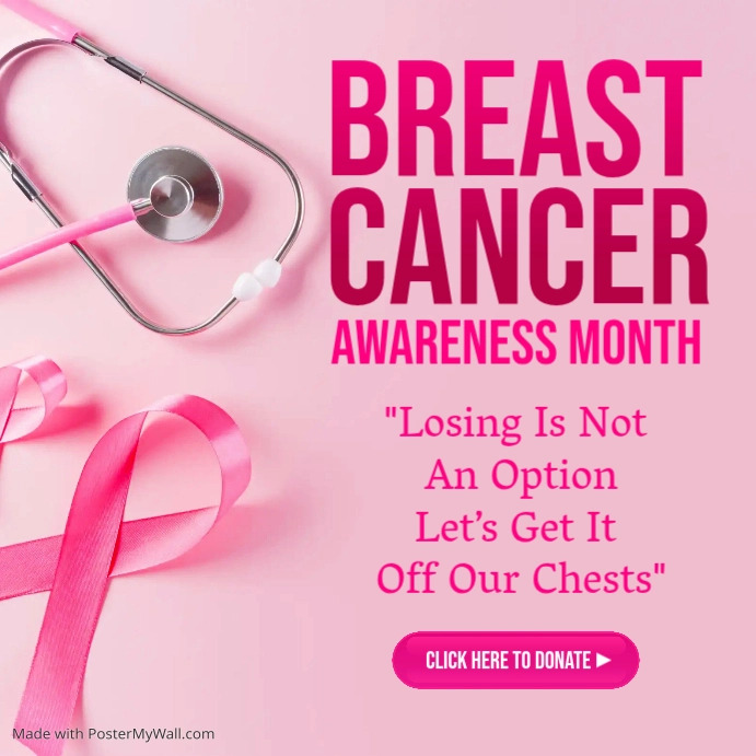 Breast Cancer Template | PosterMyWall