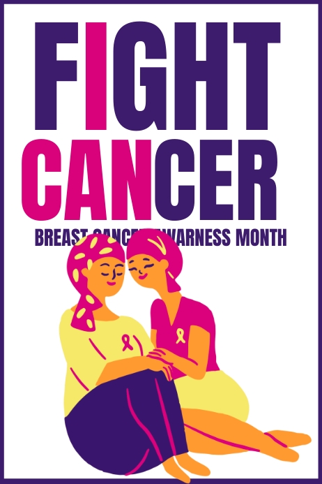 breast cancer Template | PosterMyWall