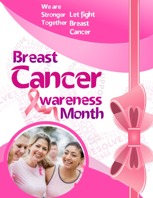 Breast Cancer flyer (2) Template | PosterMyWall
