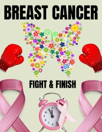 breast cancer ad design template | PosterMyWall