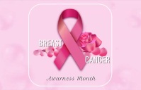 Breast Cancer Pink October Flyer Template | PosterMyWall