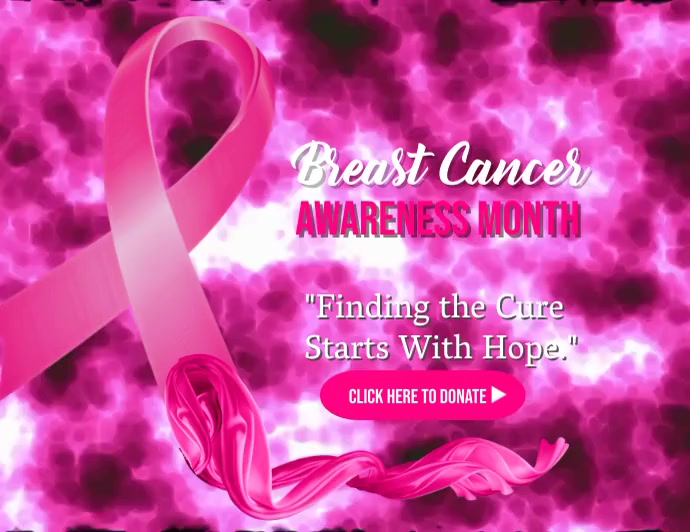 Breast cancer flyer Template | PosterMyWall