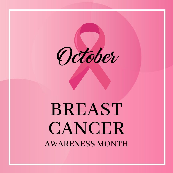 Breast Cancer instagram post Template | PosterMyWall