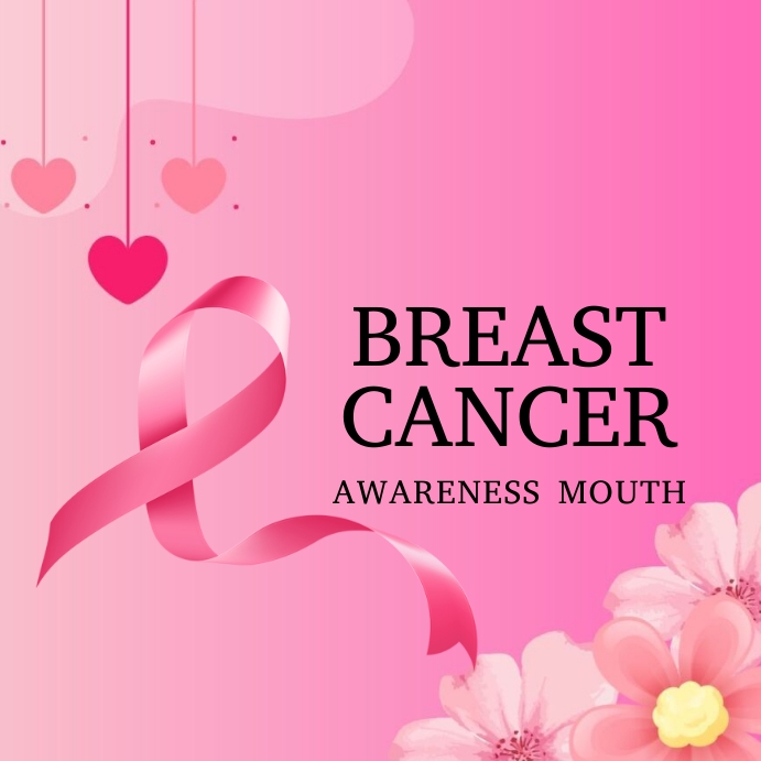 Breast Cancer instagram post Template | PosterMyWall
