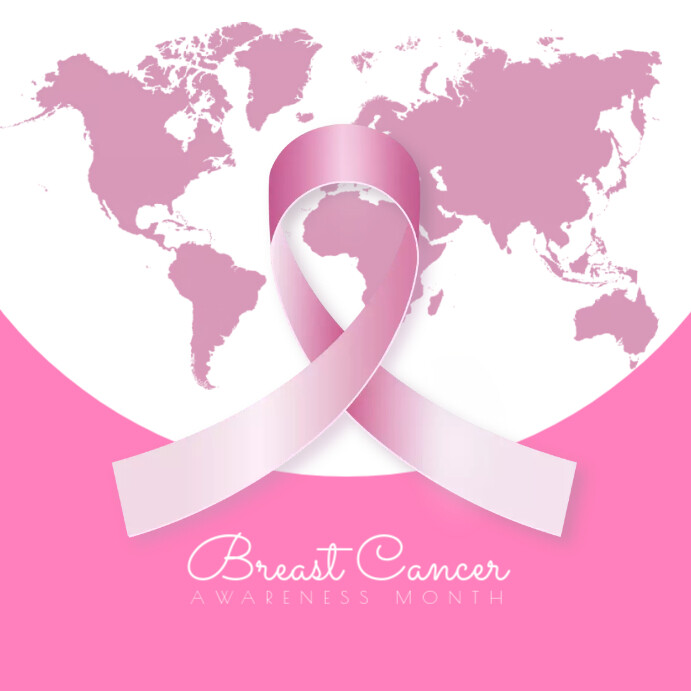Plantilla de Breast Cancer Instagram Post | PosterMyWall