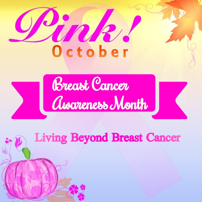breast cancer instagram post Template | PosterMyWall