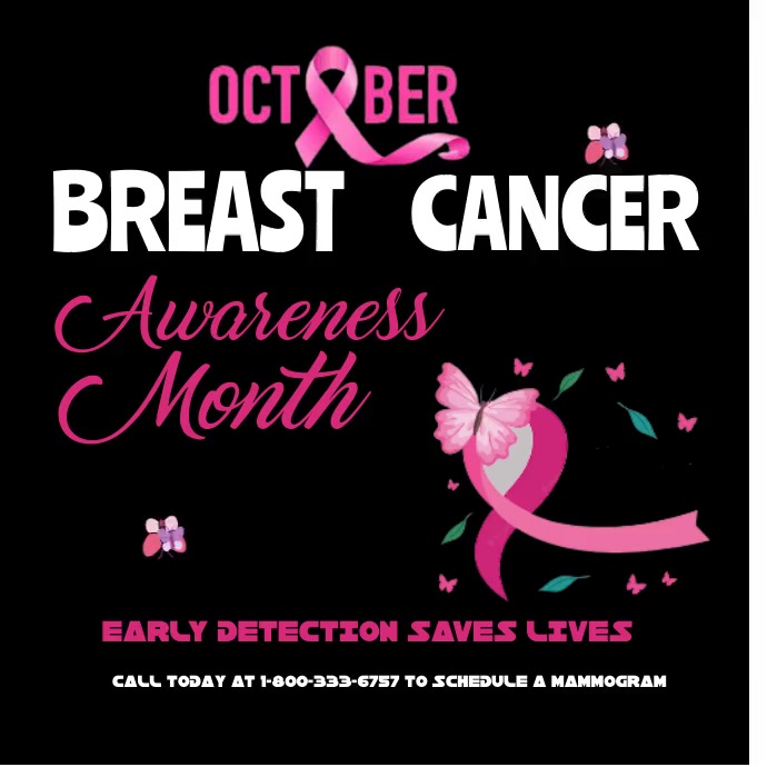 breast cancer instagram post Template | PosterMyWall