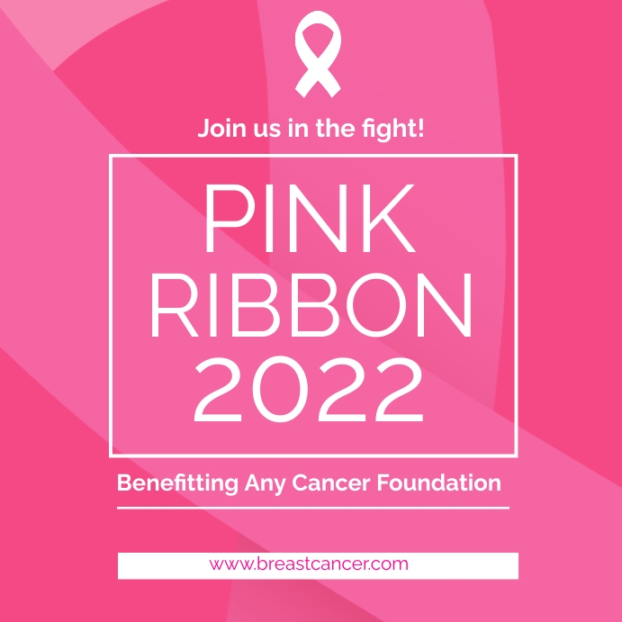 Breast cancer Instagram post template. (1) | PosterMyWall