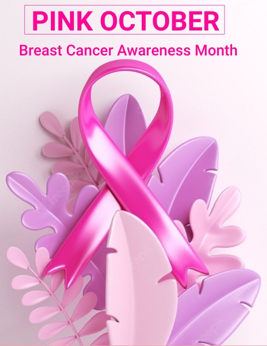 Breast Cancer Pink October Square Video Template | PosterMyWall
