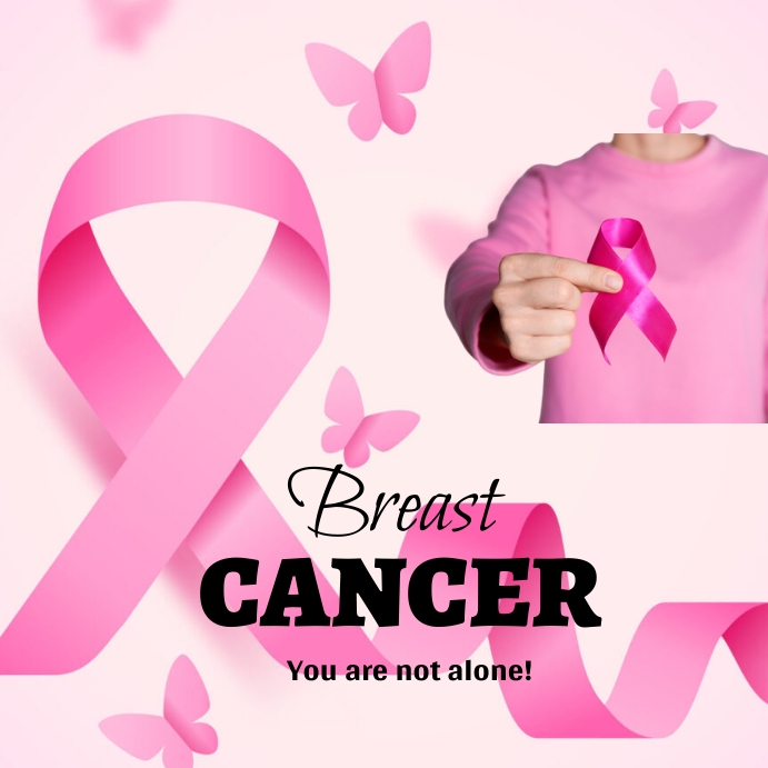 breast cancer poster template | PosterMyWall
