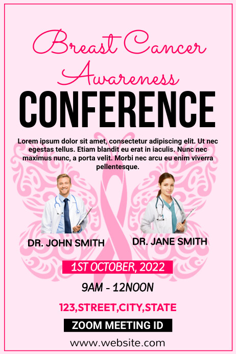 Copy of Breast cancer seminar | PosterMyWall