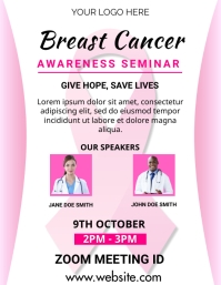 Breast cancer seminar Template | PosterMyWall