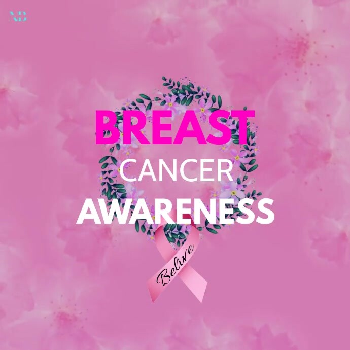Copy of Breast Cancer Social Media Post | PosterMyWall