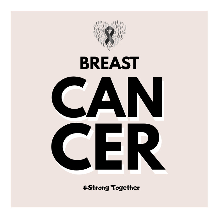 Breast Cancer Strong Together Template | PosterMyWall
