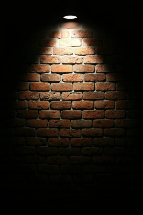 Brick Wall Spotlight Template | PosterMyWall