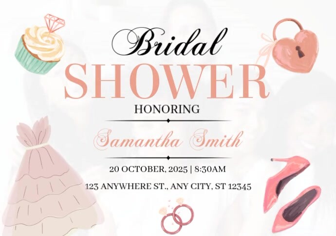 Bridal Shower Template | PosterMyWall