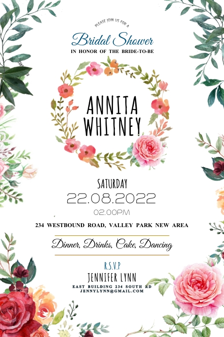 Wedding Shower Powerpoint Template