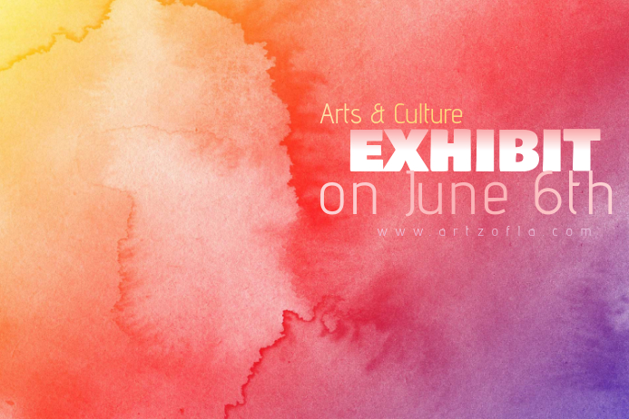 Bright Colorful Paint Simple Modern Event Club Venue Art Template ...