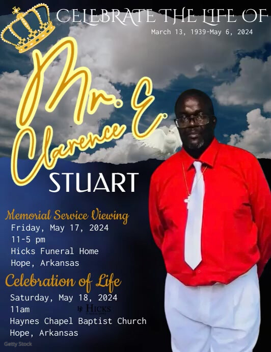 Bright Funeral Announcement Template | PosterMyWall