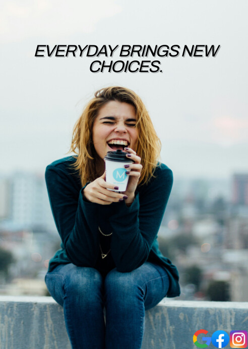 BRING NEW CHOICES QUOTE TEMPLATE | PosterMyWall