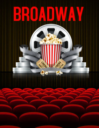 Broadway Flyer Template | PosterMyWall