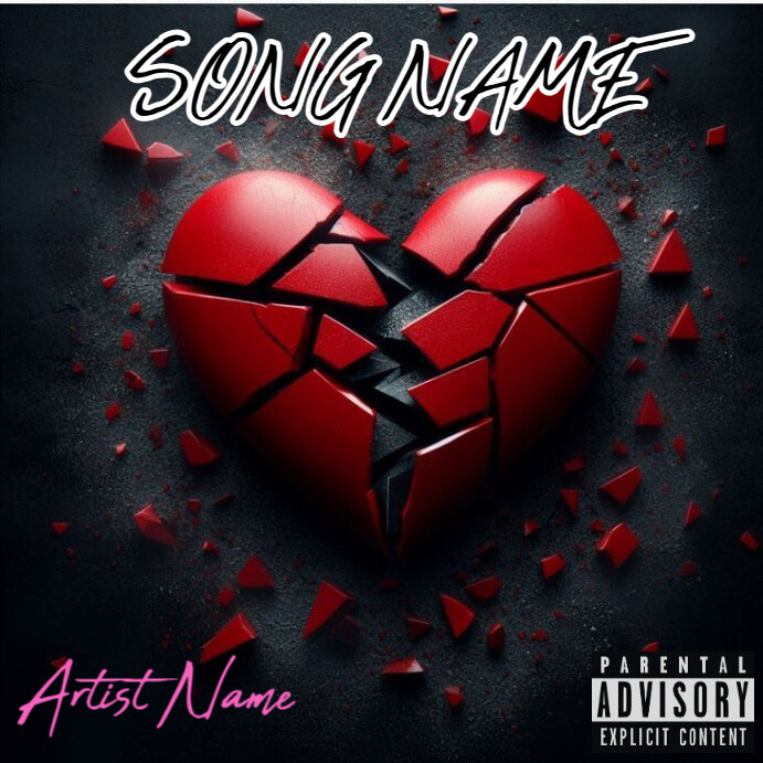 broken heart Template | PosterMyWall