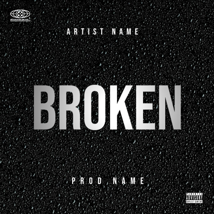 Broken mixtape album cover Template | PosterMyWall