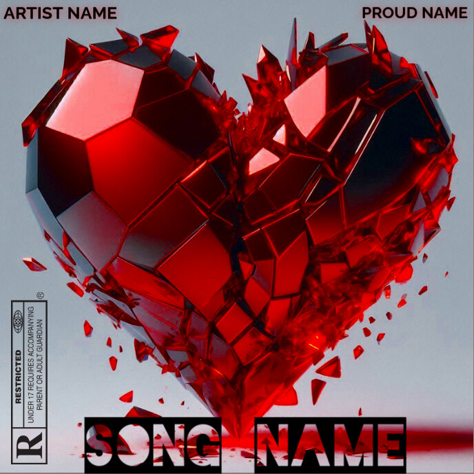 broken song cover Template | PosterMyWall