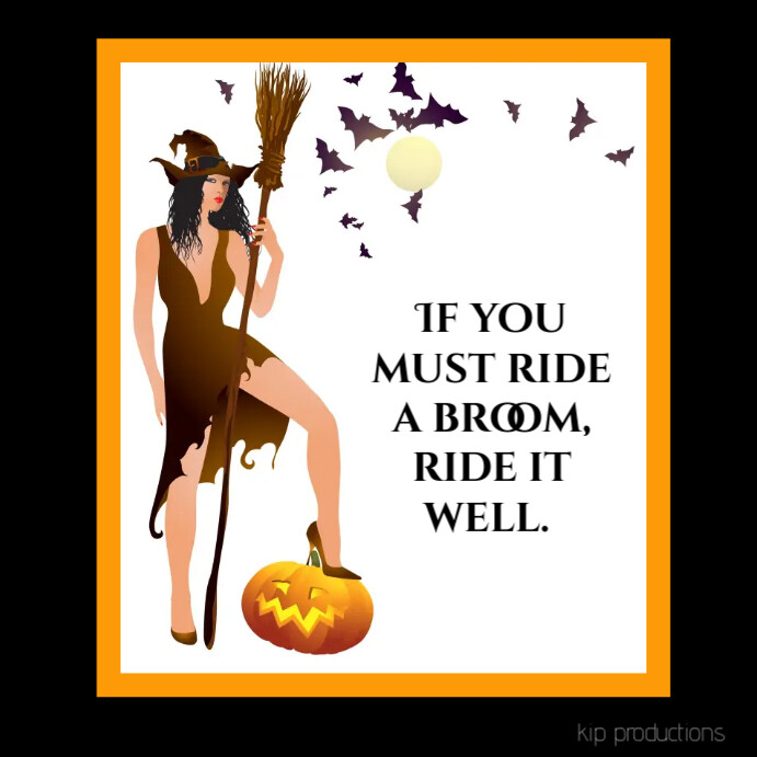 broom ride Template | PosterMyWall