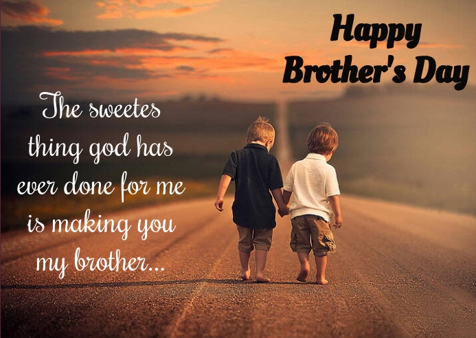 Brother's Day Template | PosterMyWall