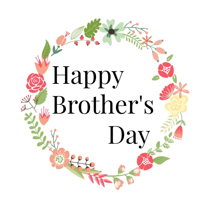 Brother's day Template | PosterMyWall